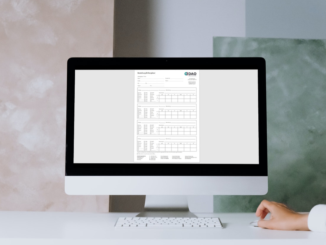 PDF Bestellformular Brillengläser | Software | Downloads | Marketing ...